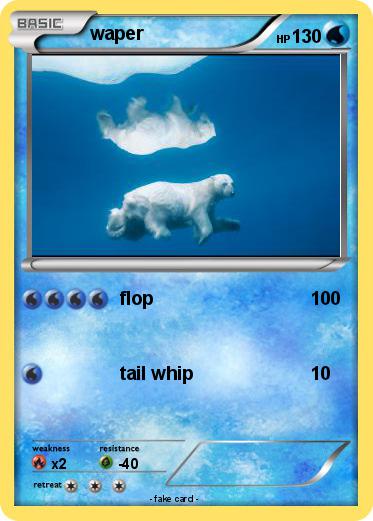Pokémon waper 1 1 - flop - My Pokemon Card
