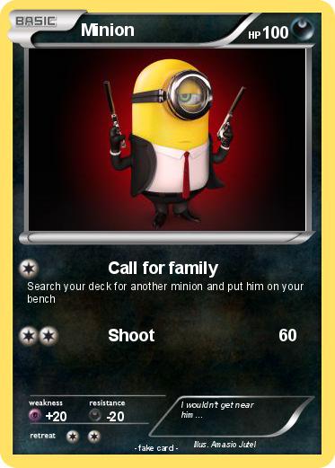 Pokémon Minion 340 340 - Call for family - My Pokemon Card