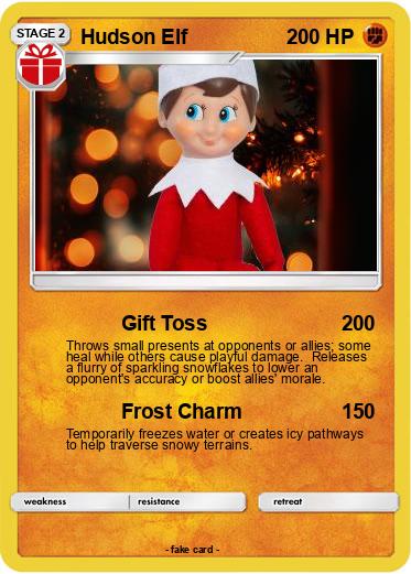 Pokémon Hudson 109 109 - Gift Toss - My Pokemon Card