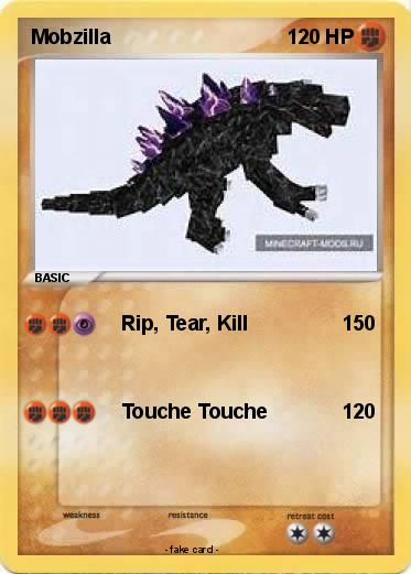 Pokémon Mobzilla 37 37 - Rip, Tear, Kill - My Pokemon Card