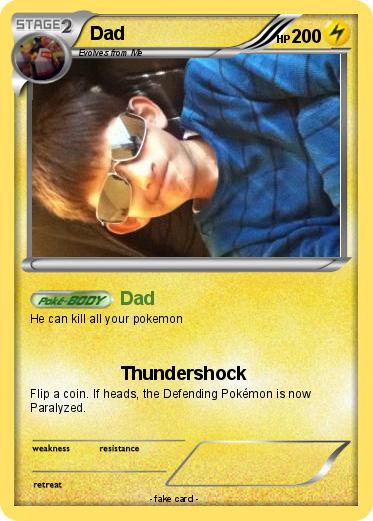 Pokémon Dad 453 453 - Dad - My Pokemon Card