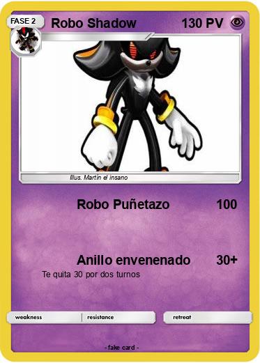 Pokémon Robo Shadow - Robo Puñetazo - Mi carta pokémon