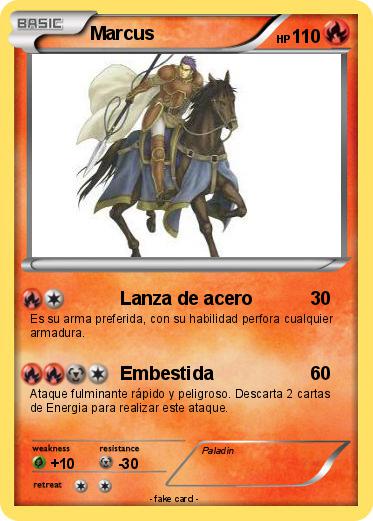 Pokémon Marcus 241 241 - Lanza de acero - My Pokemon Card