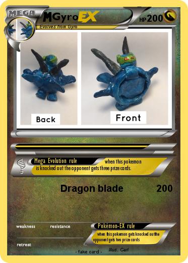 Pokémon Gyro 21 21 - Dragon blade - My Pokemon Card