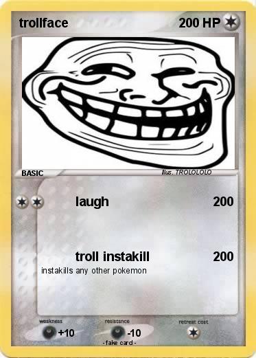 Pokémon trollface 759 759 - laugh - My Pokemon Card