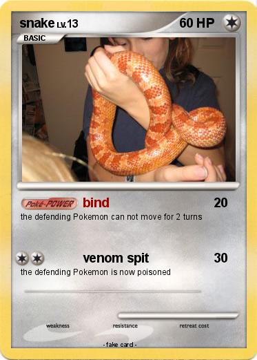Pokémon snake 423 423 - bind - My Pokemon Card
