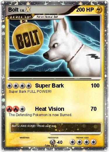 Pokémon Bolt 124 124 - Super Bark - My Pokemon Card