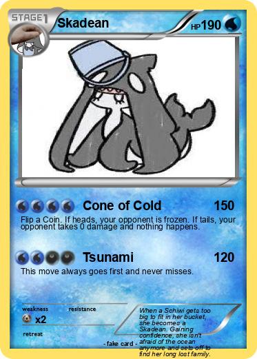 Pokémon Skadean - Cone of Cold - My Pokemon Card