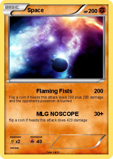 Pokémon Space 906 906 - Flaming Fists - My Pokemon Card