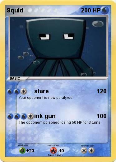 Pokémon Squid 539 539 - stare - My Pokemon Card