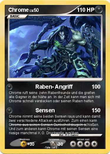 Pokémon Chrome 47 47 - Raben- Angriff - My Pokemon Card