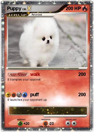 Pokémon Puppy 897 897 - walk - My Pokemon Card