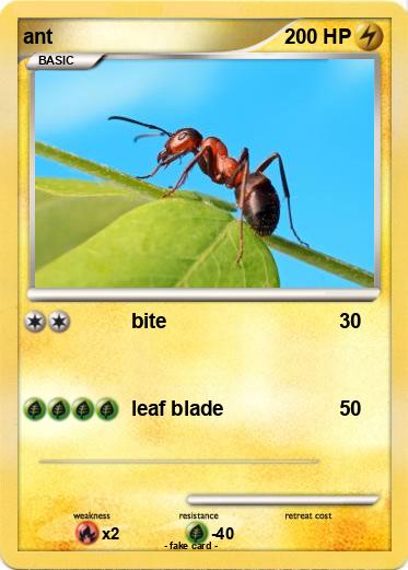 Pokémon ant 232 232 - bite - My Pokemon Card