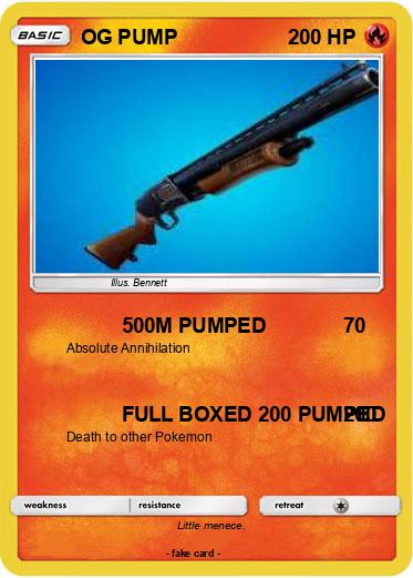 Pokémon OG PUMP - 500M PUMPED - My Pokemon Card