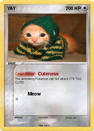 Pokémon YAY 24 24 - Cuteness - My Pokemon Card