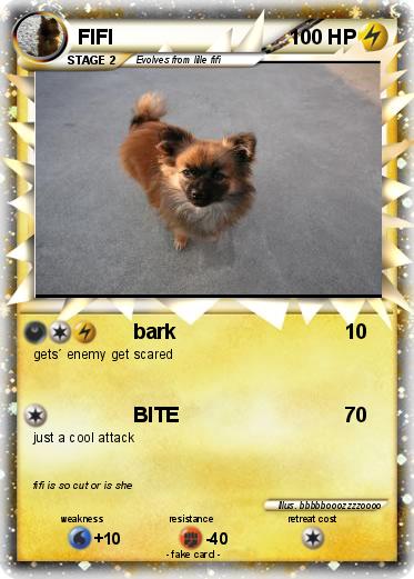 Pokémon FIFI 53 53 - bark - My Pokemon Card