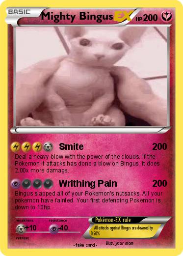 Pokémon Mighty Bingus - Smite - My Pokemon Card