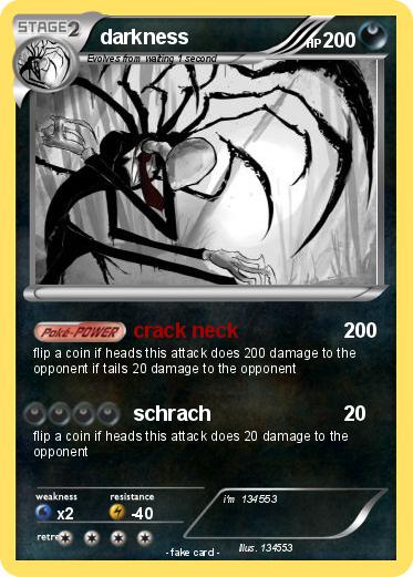Pokémon darkness 954 954 - crack neck - My Pokemon Card