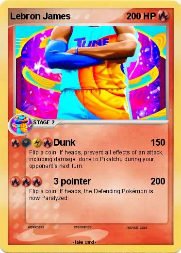 Pokémon Lebron James 709 709 - Dunk - My Pokemon Card