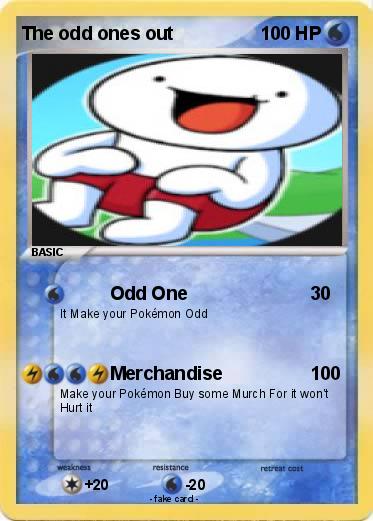 Pokémon The odd ones out 3 3 - Odd One - My Pokemon Card
