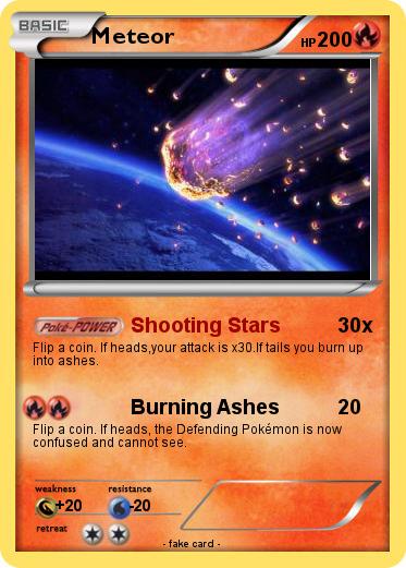 Pokémon Meteor 108 108 - Shooting Stars - My Pokemon Card