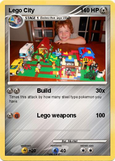 Pokémon Lego City 15 15 - Build - My Pokemon Card
