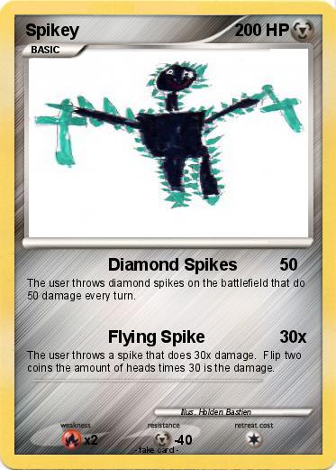 Pokémon Spikey 63 63 - Diamond Spikes - My Pokemon Card