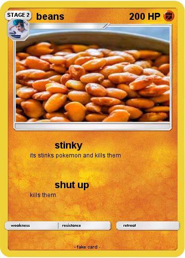 Pokémon beans 48 48 - stinky - My Pokemon Card