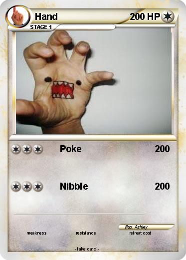 Pokémon Hand 57 57 - Poke - My Pokemon Card