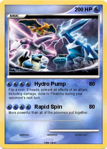 Pokémon 1 9932 9932 - Hydro Pump - My Pokemon Card