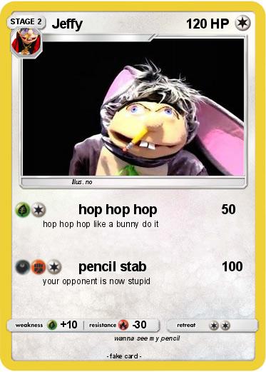 Pokémon Jeffy 1140 1140 - hop hop hop - My Pokemon Card
