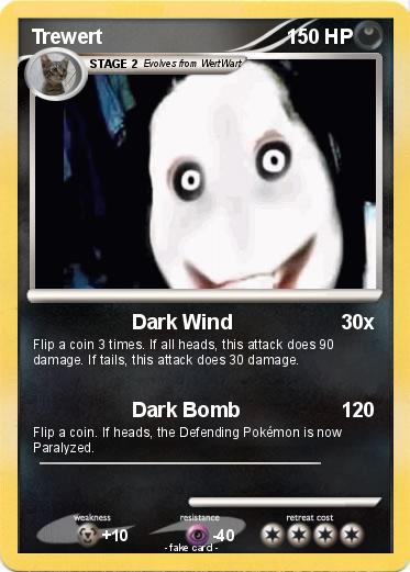 Pokémon Trewert - Dark Wind - My Pokemon Card