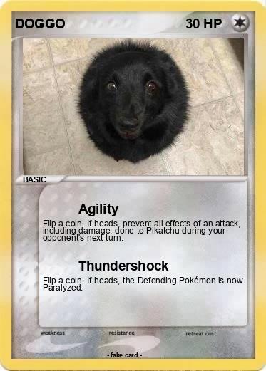 Pokémon DOGGO 258 258 - Agility - My Pokemon Card