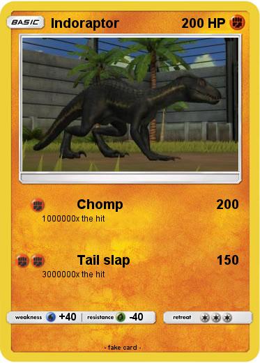 Pokémon Indoraptor 103 103 - Chomp - My Pokemon Card