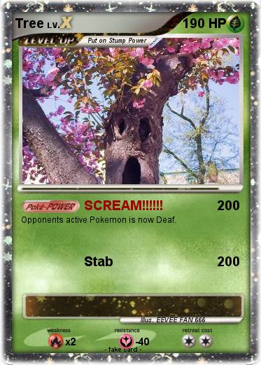 Pokémon Tree 983 983 - SCREAM!!!!!! - My Pokemon Card