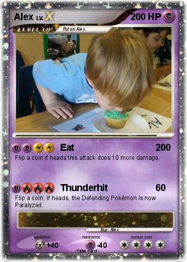 Pokémon Alex 2072 2072 - Eat - My Pokemon Card