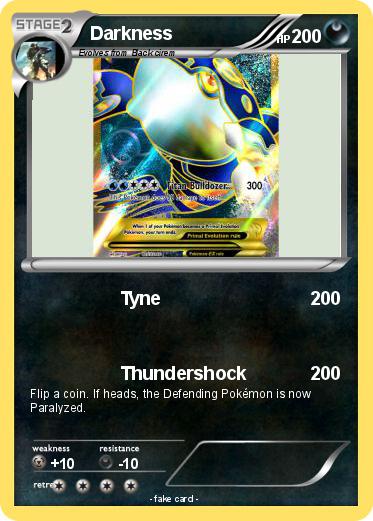 Pokémon Darkness 1019 1019 - Tyne - My Pokemon Card