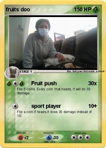 Pokémon fruits doo - Fruit push - My Pokemon Card