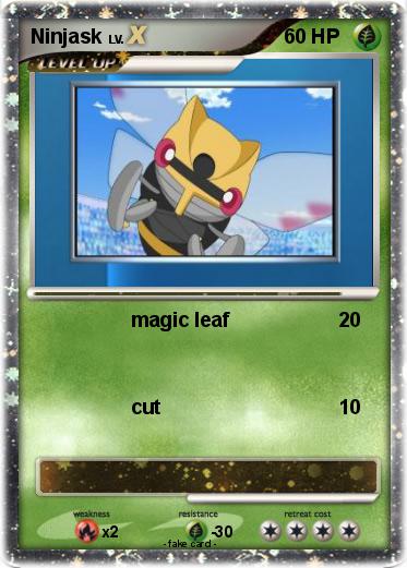 Pokémon Ninjask 49 49 - magic leaf - My Pokemon Card