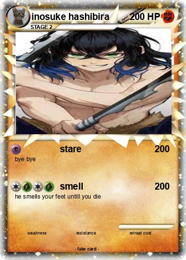 Pokémon inosuke hashibira 2 2 - stare - My Pokemon Card