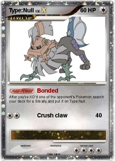 Pokémon Type Null 6 6 - Bonded - My Pokemon Card