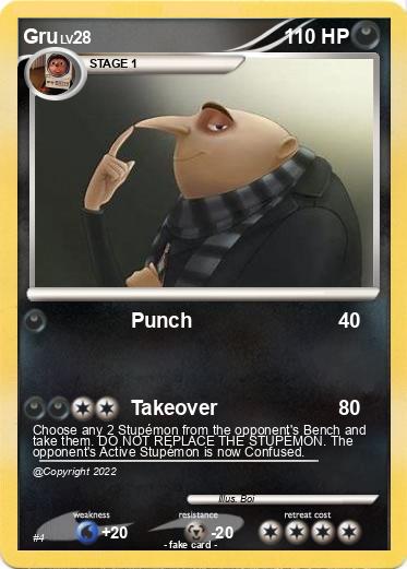 Pokémon Gru 291 291 - Punch - My Pokemon Card
