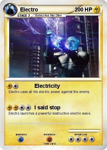 Pokémon Electro 480 480 - Electricity - My Pokemon Card