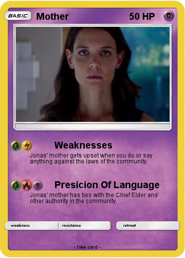 Pokémon Mother 273 273 - Weaknesses - My Pokemon Card