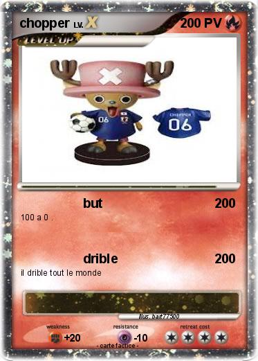 Pokémon chopper 344 344 - but - Ma carte Pokémon