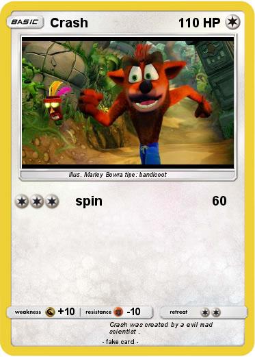 Pokémon Crash 533 533 - spin - My Pokemon Card