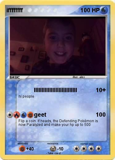 Pokémon Hfffffff - IIIIIIIIIIIIIIIIIIIIIIIIIIII - My Pokemon Card