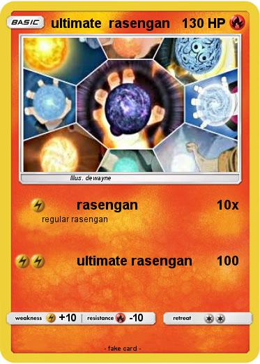 Pokémon ultimate rasengan - rasengan - My Pokemon Card
