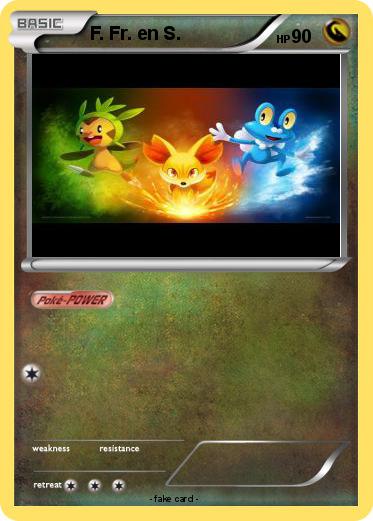 Pokémon F Fr en S - My Pokemon Card