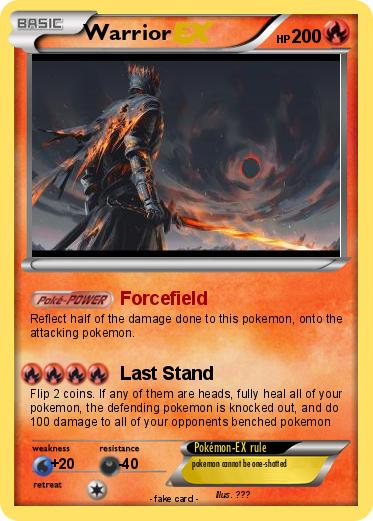 Pokémon Warrior 365 365 - Forcefield - My Pokemon Card